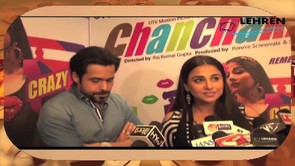 Vidya Balan's Hot Photoshoot in Pink Saree for 'Ghanchakkar' Movie ...